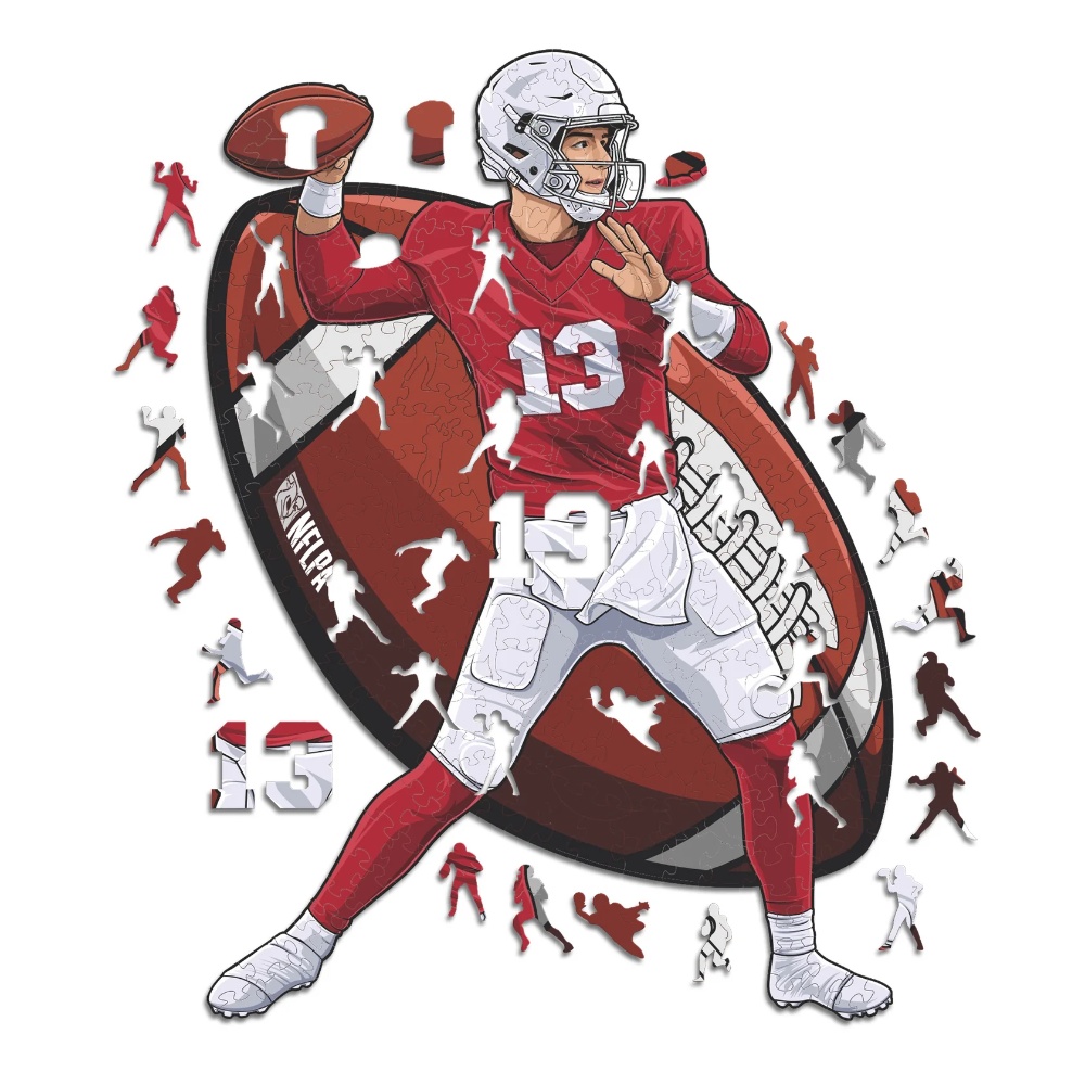 Brock Purdy Wooden Puzzle 150/270/500 Piece