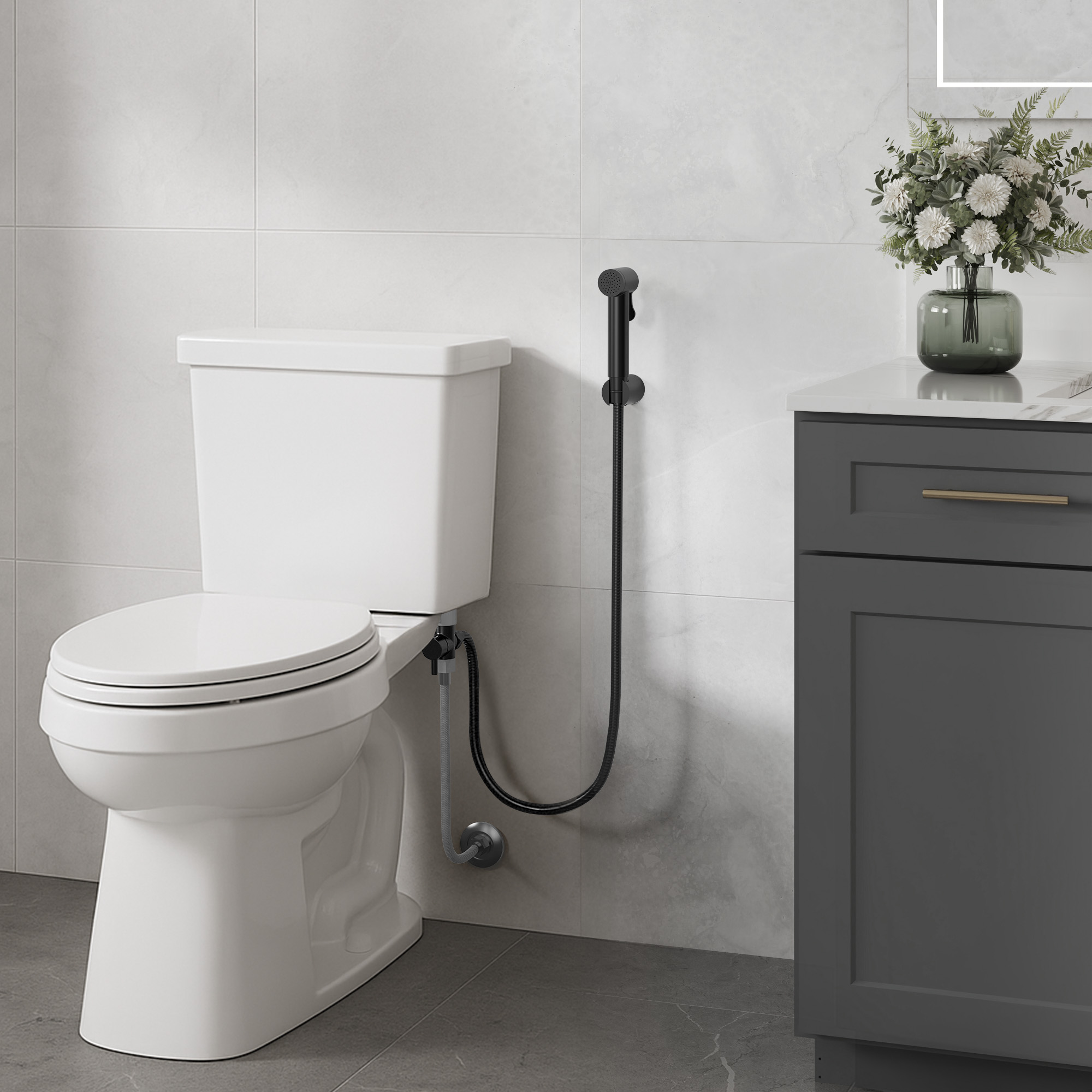 How to Install a Handheld Bidet Sprayer (2024 DIY Guide): Easy Bathroom ...