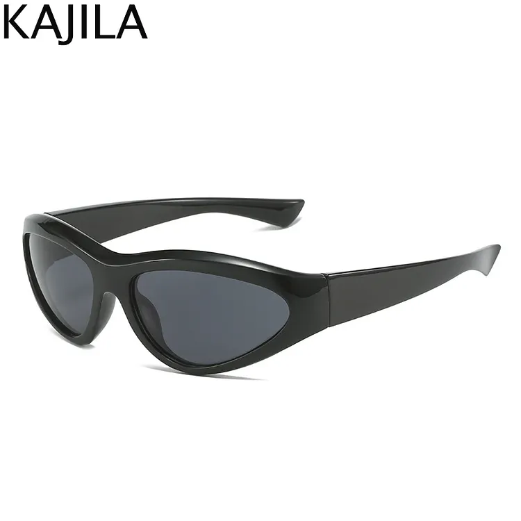 Punk Sports Y2K Star Sunglasses Women Men Cyber Steampunk Sun Glasses ...