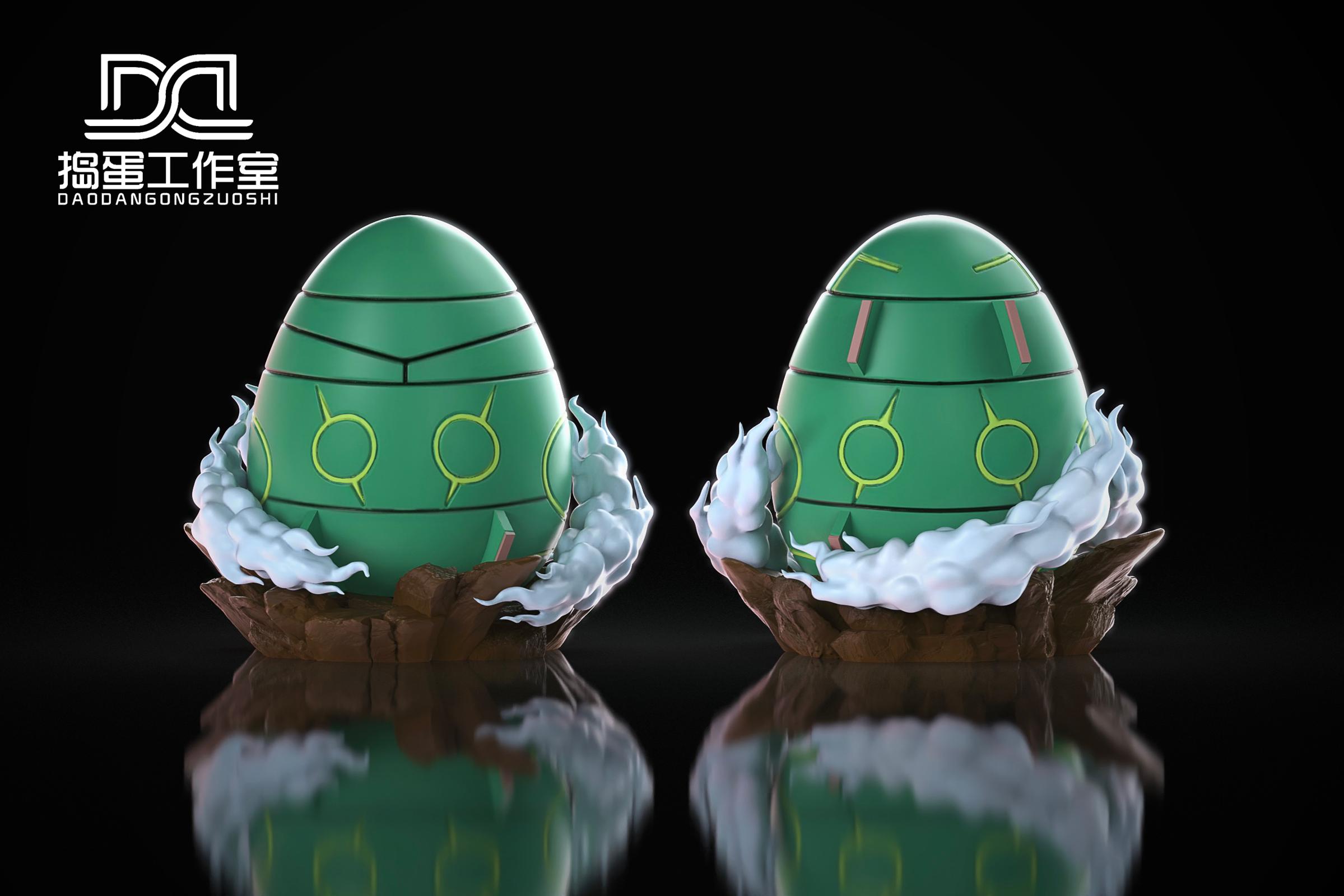 Small & Big Scale Rayquaza Pokemon Egg - Pokemon Resin Statue - DaoDan ...