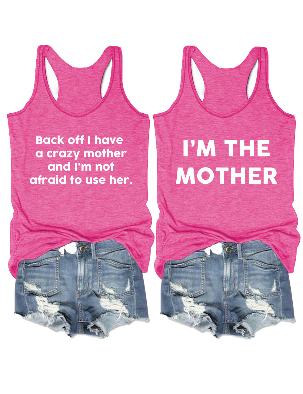 Back Off I Have A Crazy Mother Tank