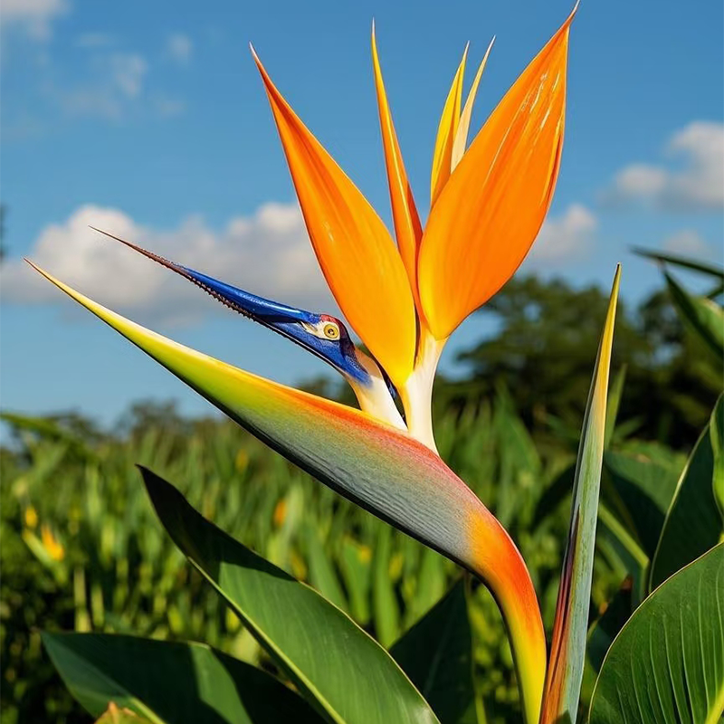 Rare Tropical Flowers -Strelitzia reginae💐