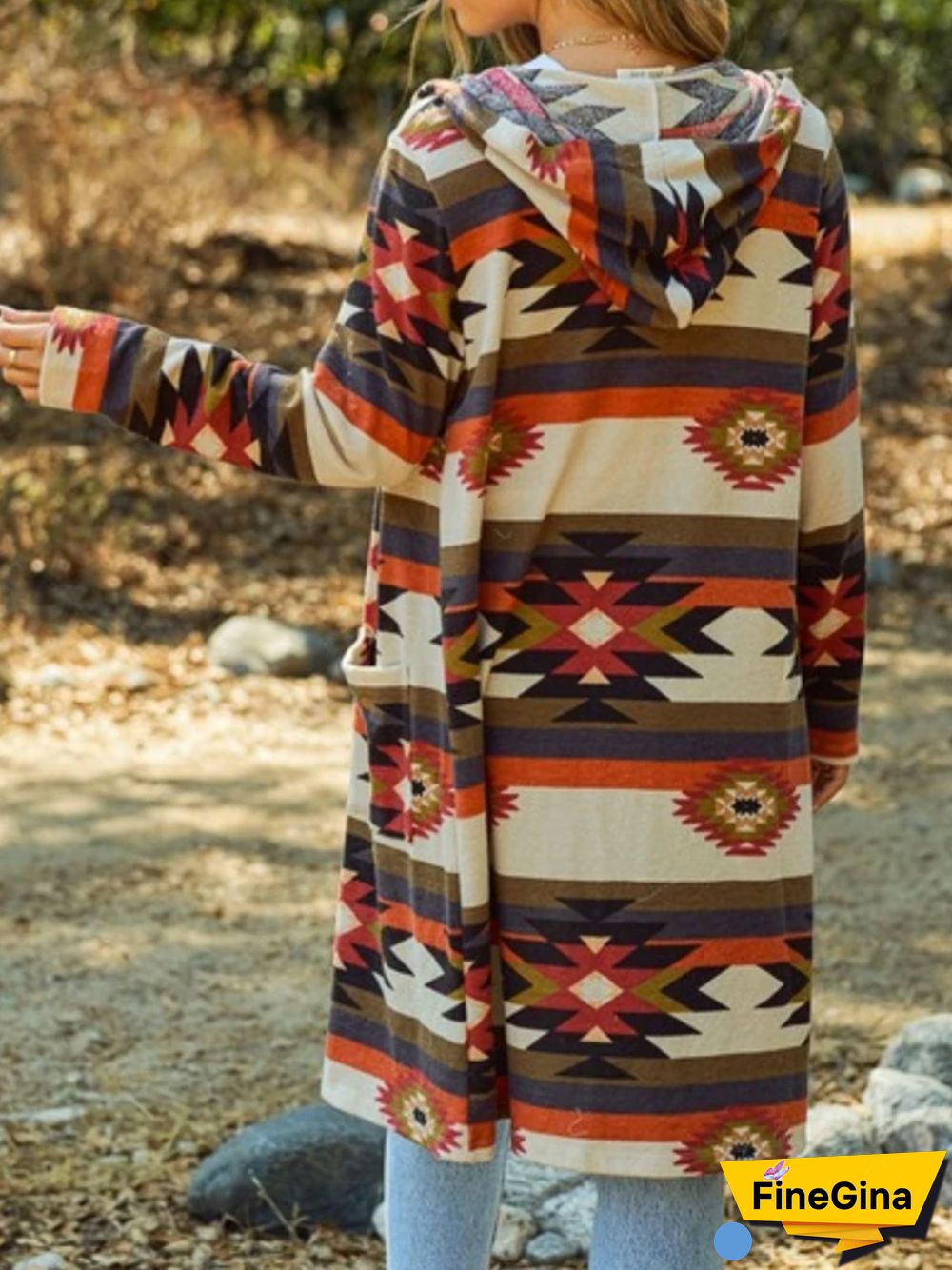 FineGina West Styles/Cows Knit coat