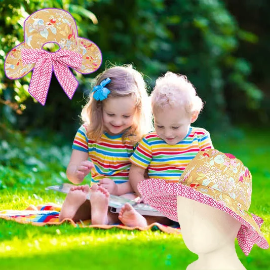 DIY Adjustable and Reversible Sun Hat Templates&Insturctions