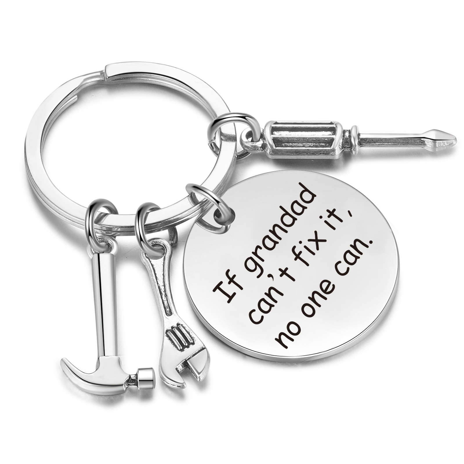 Jessemade UK Personalized Hammer Screwdriver Wrench Tools Keychain ...