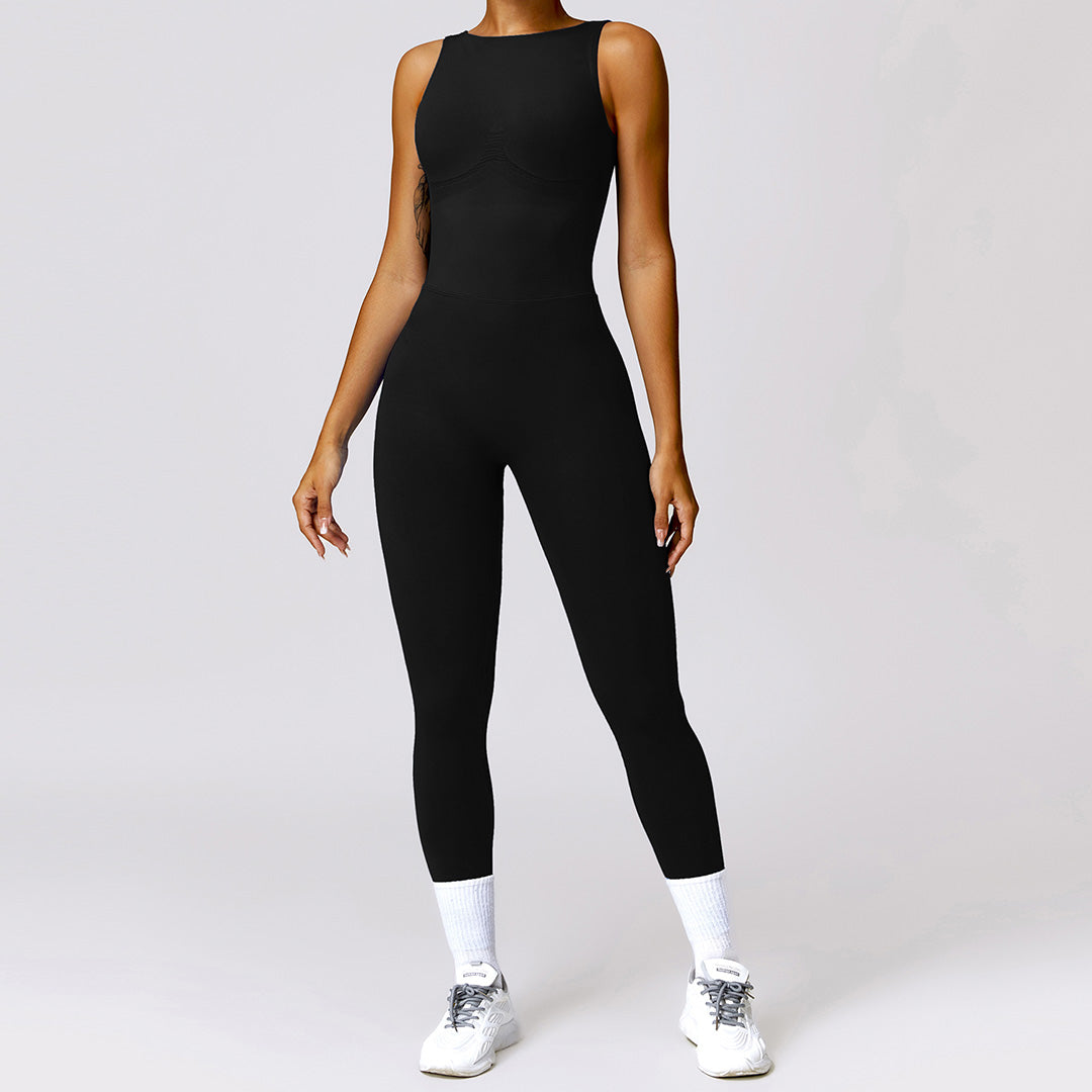 WonderxFans Hip-lifting long leggings skinny yoga jumpsuits