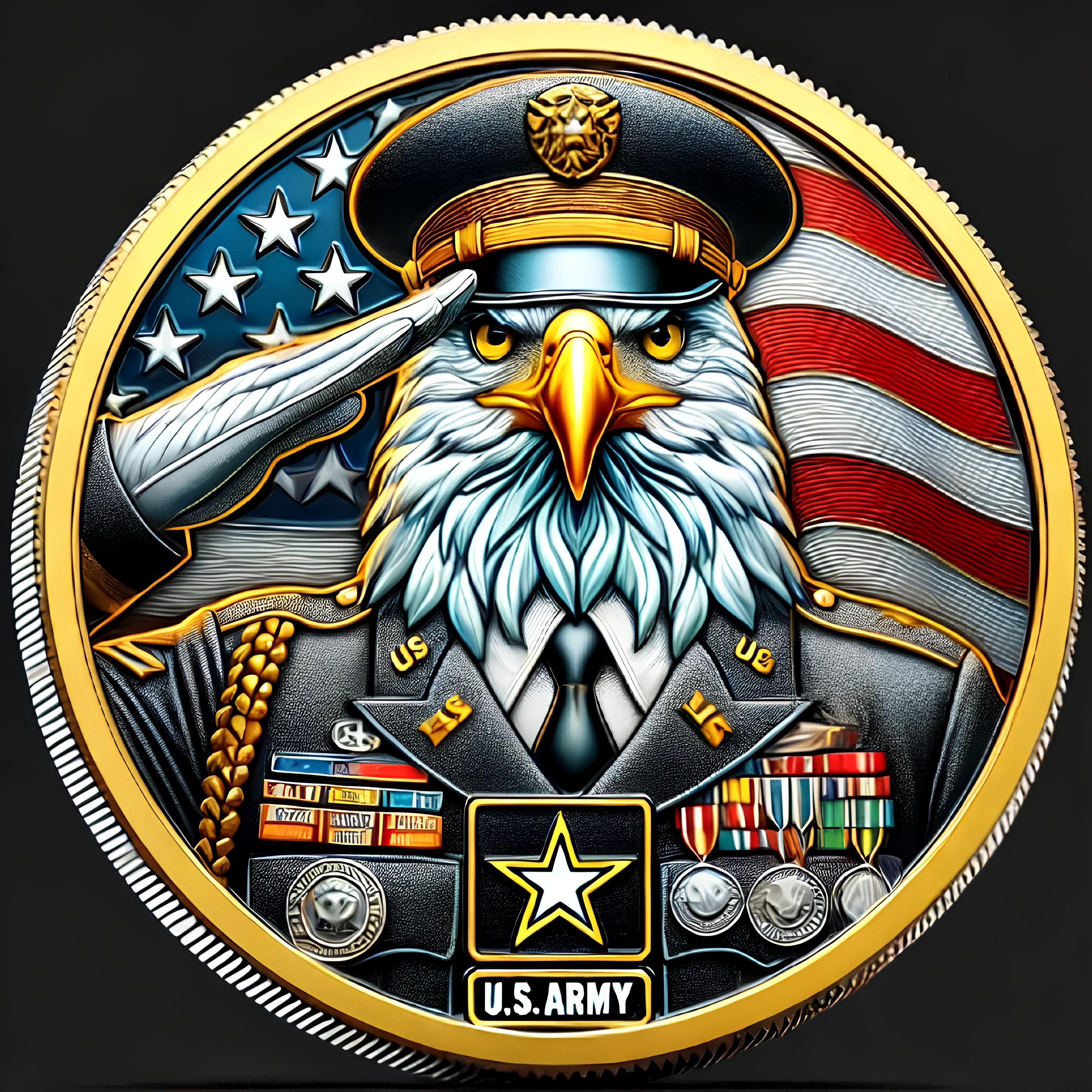 U.S. Army Commemorative Coin · The Sentinel Eagle Edition