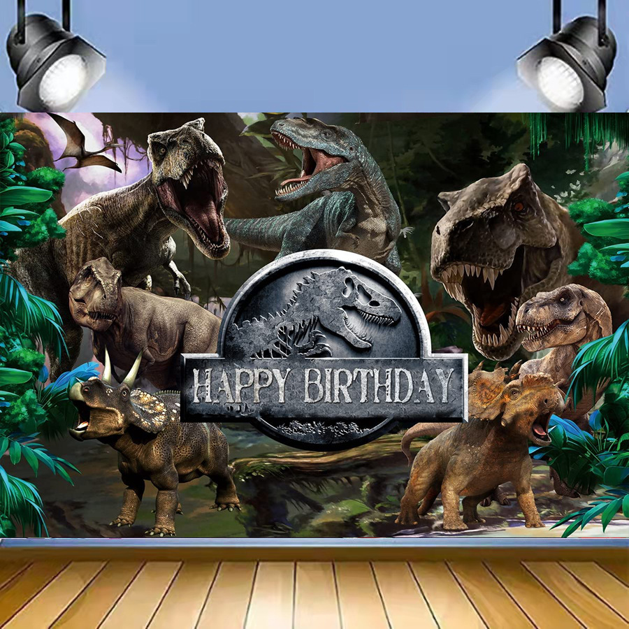 Shop Affordable Jurassic World Dinosaur Backdrop for Birthday Party