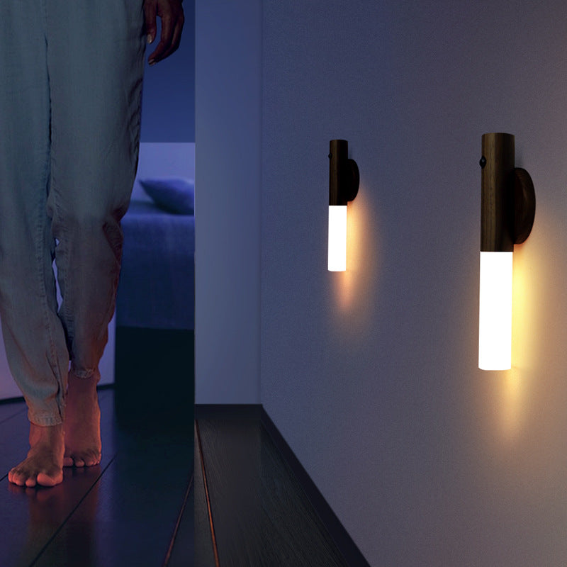 Intelligent Human Body Induction Small Night Light LED Household ...