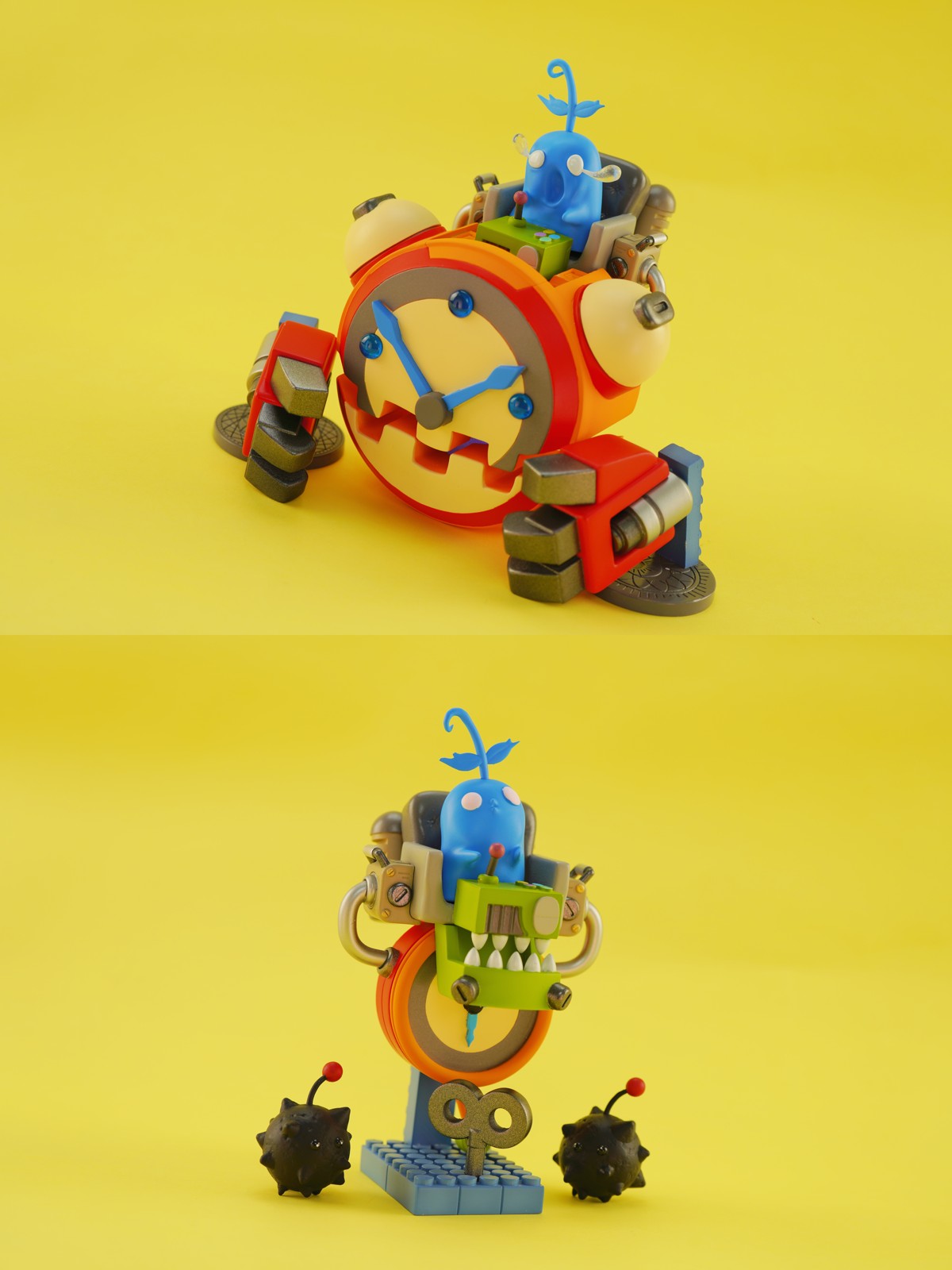 Papulatus Clock with LED - MapleStory Resin Statue - YMG Studio
