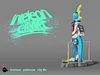 City Life Inteleon - Pokemon Resin Statue - FeiMaoYangRi Studio [In Stock]