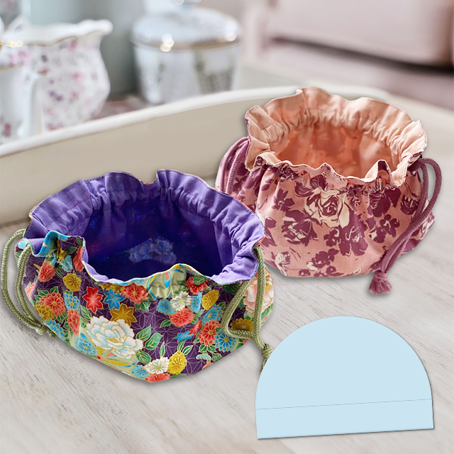 Simple Make Drawstring Bag - Tutorial Included