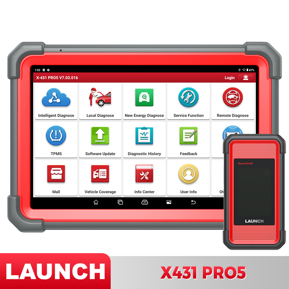 2024 LAUNCH X431 PRO5 Global version J2534 Programming OBD2 Scanner with Smart Box 3.0