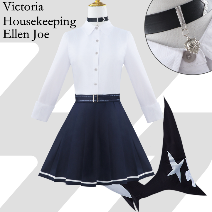 Zenless Zone Zero Ellen Joe Student Uniform cosplay Full set of clothing