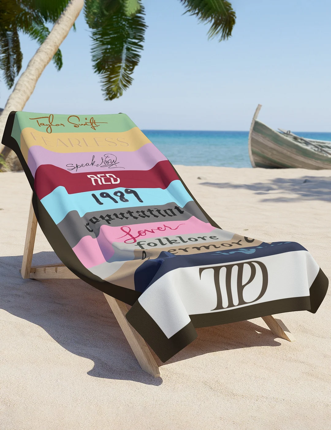 Taylor Swift Inspired Beach Towel