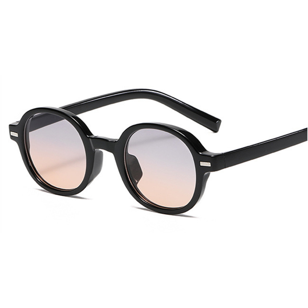 2024 New Round Frame Women Sunglasses Retro Personality Comfortable ...