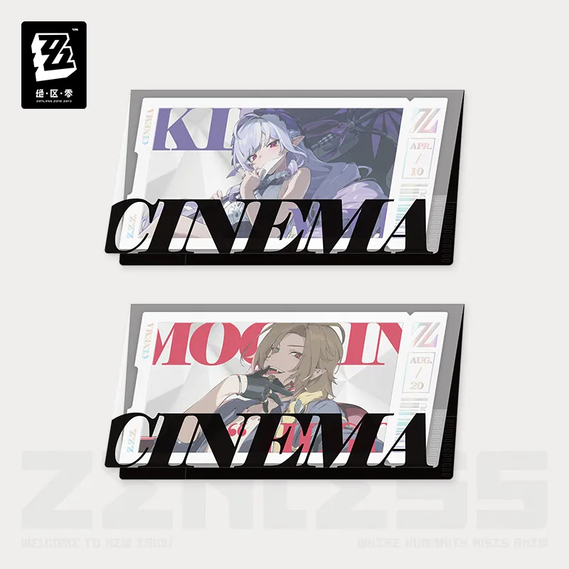 Official Merch [Pre-order] Zenless Zone Zero Mindscape Cinema Keychain ...