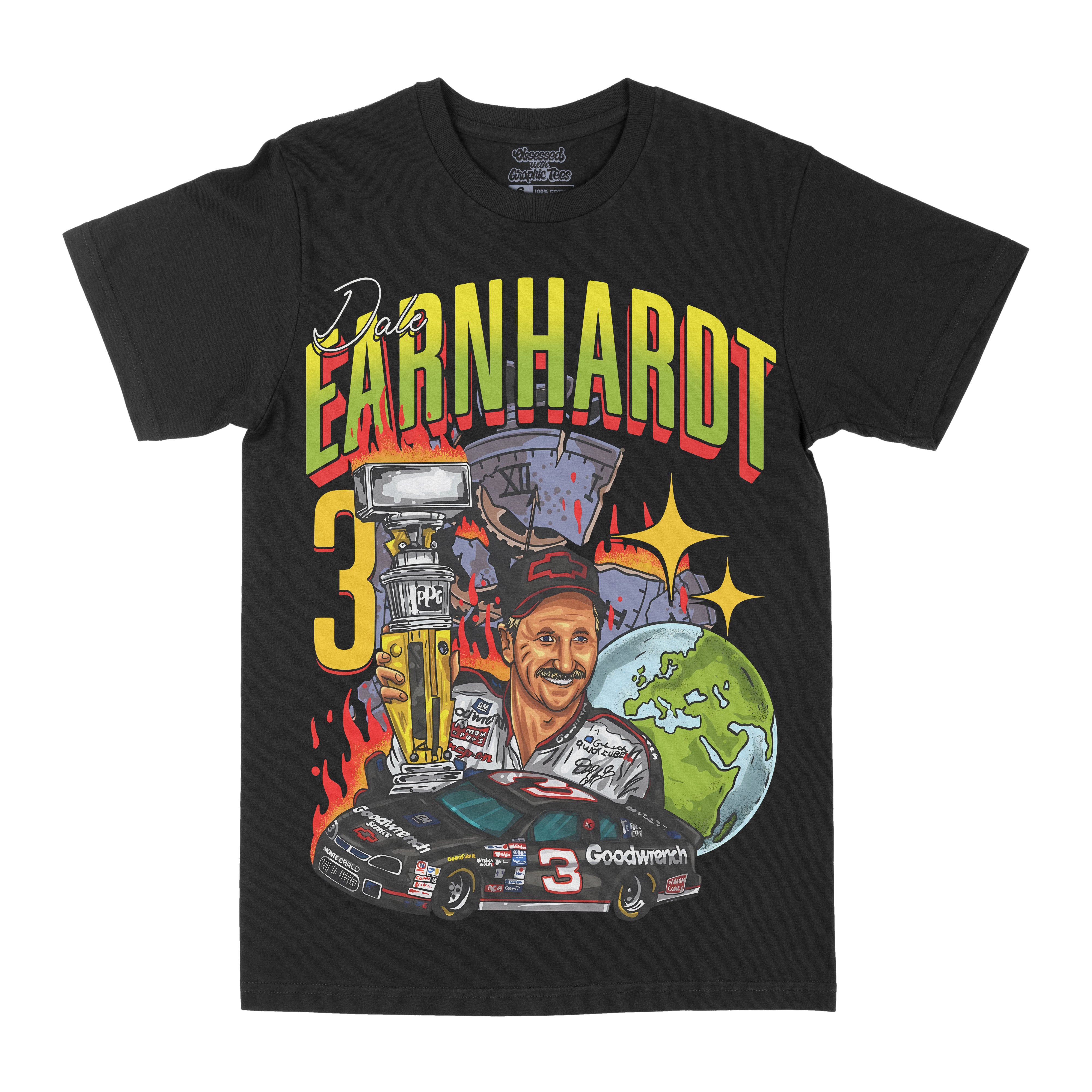 Dale Earnhardt "World" Graphic Tee