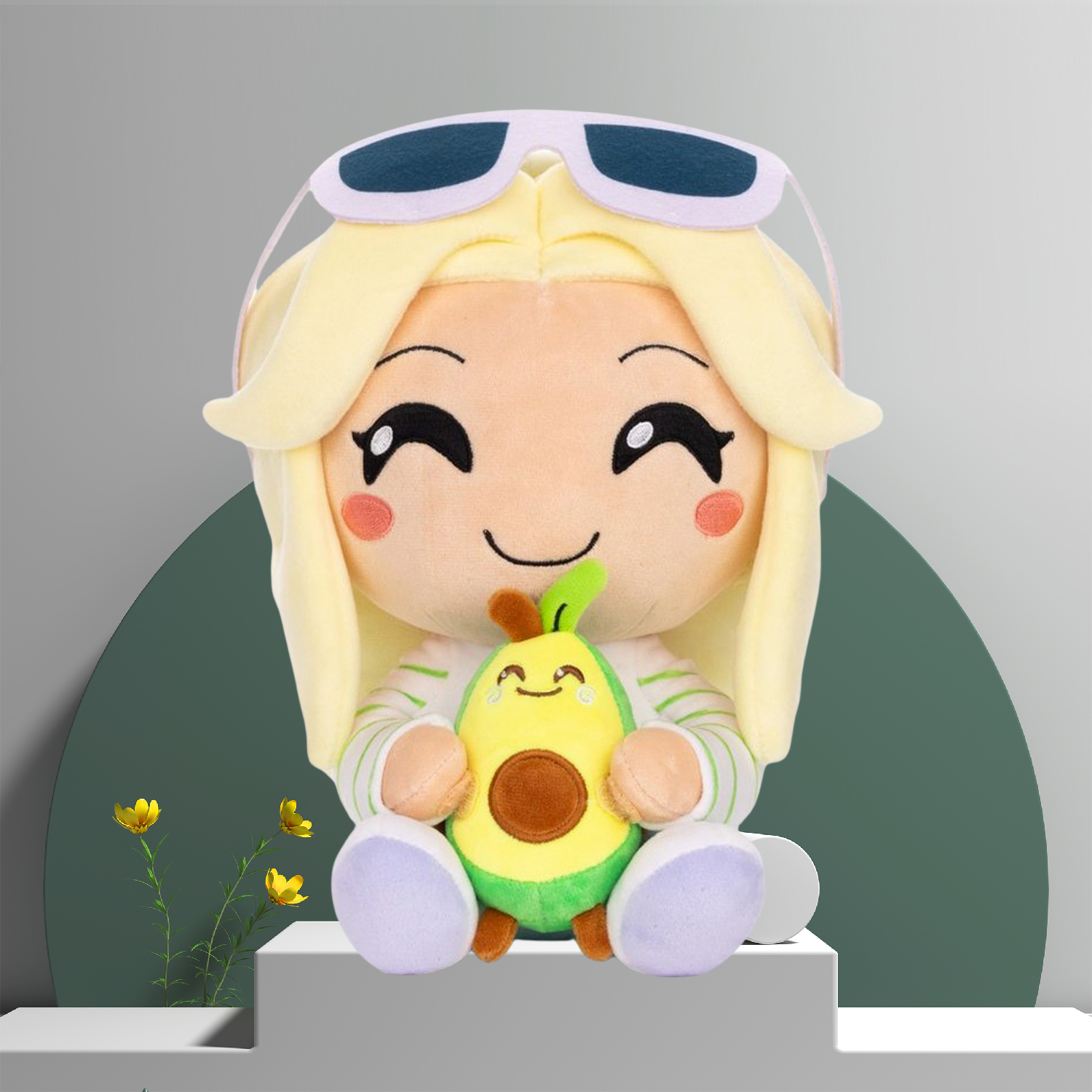 Avocado Playz plush