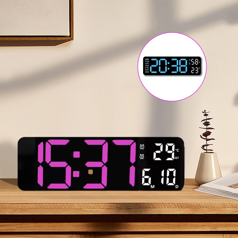 Upgraded Digital Wall Clock Large Display