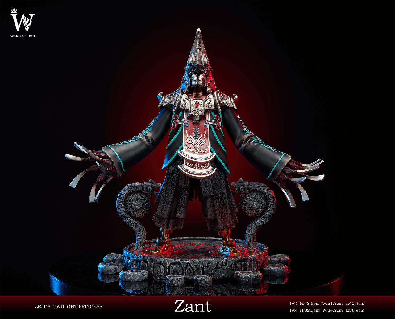 【Pre order】Wake Studio 1:6/1:4 Zant with LED