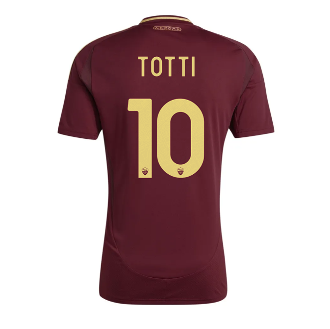 AS Roma Francesco Totti 10 Home Shirt Kit 2024-2025