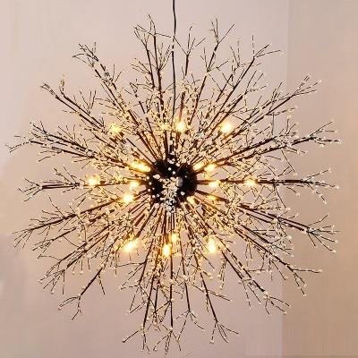 Dandelion Fireworks Modern Pendant Ceiling Lamps Loft For The Kitchen ...