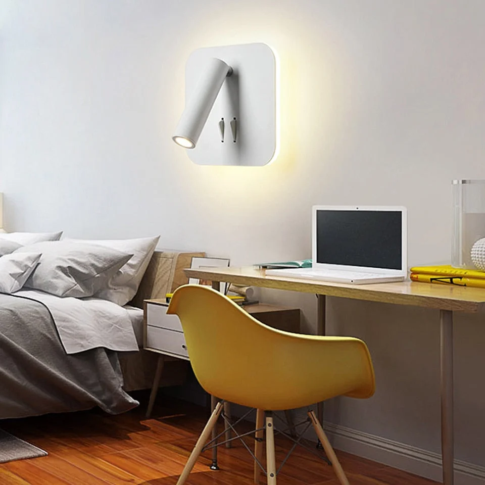 LED Wall Lamps Reading 3W 6W Strip light Back light bedroom Study ...