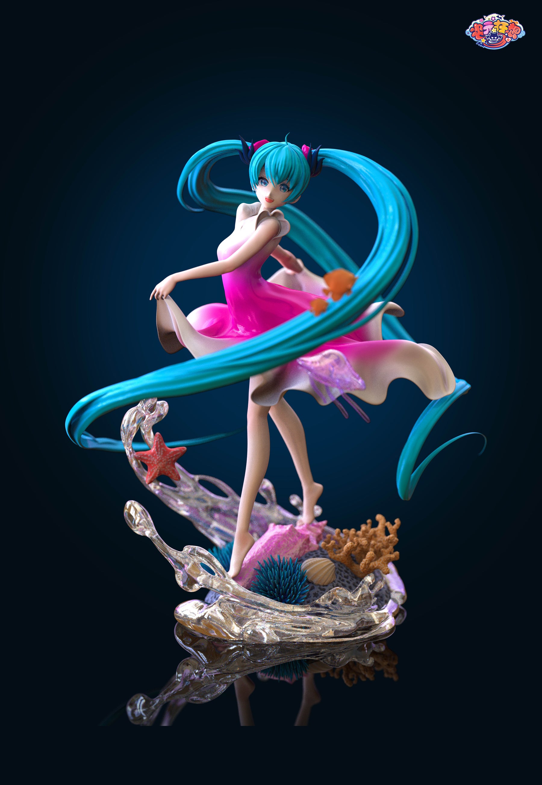 1/9 Scale Heart of the Sea Ver. Hatsune Miku - VOCALOID Resin Statue ...