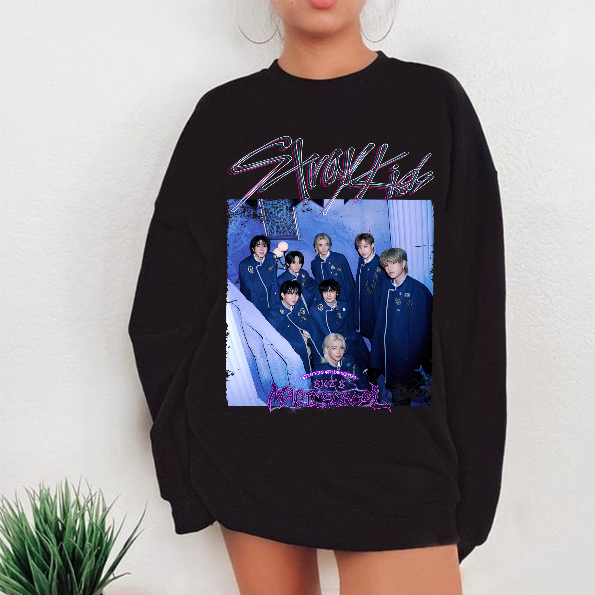 Stray Kids 4th Fanmeeting Skz’s Magic School Concept Sweatshit