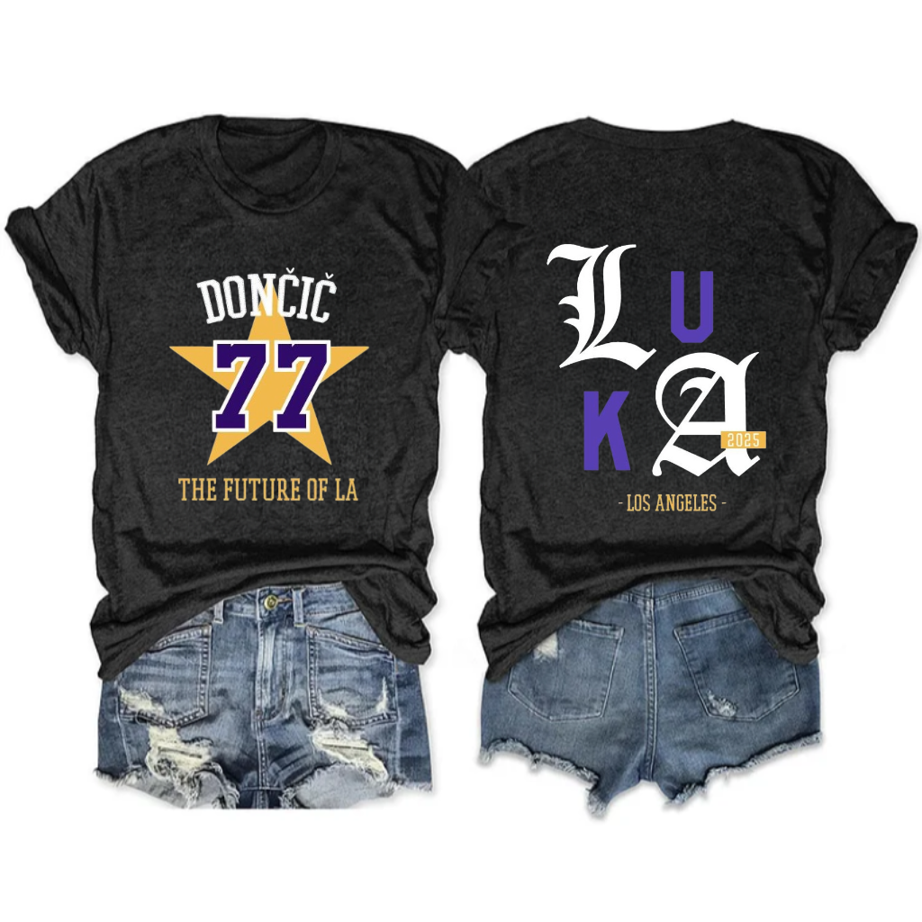 The Future of LA Star 77 Dončič Tee