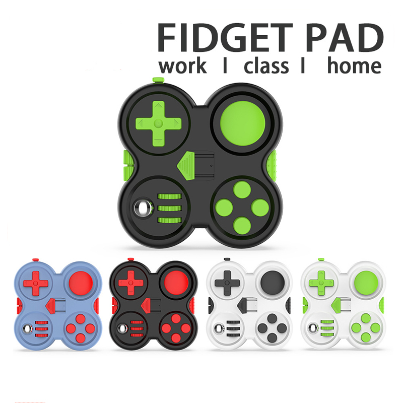 Fidget Pad Multi-Functional Gamepad Fidget Toys Stress Relief Toys