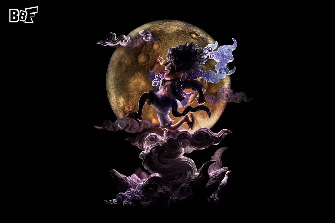 Running to Moon Nika Monkey D. Luffy - ONE PIECE Resin Statue - BBF Studios