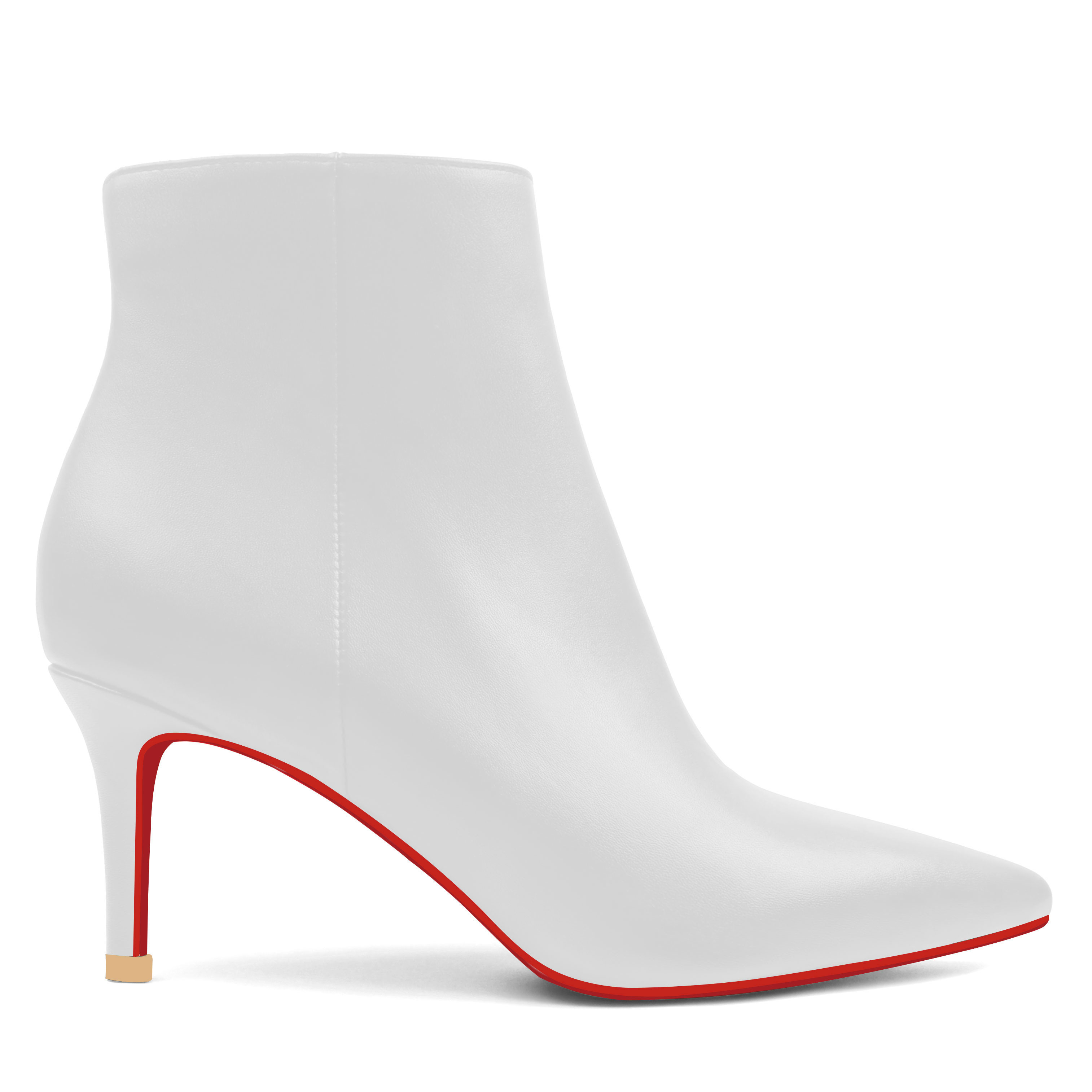 Red Bottom Ankle Boots