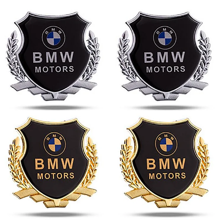 3D Car Metal Body Sticker 2PCS