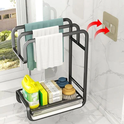 🔥Hot Sale 🔥Kitchen Rag Organizer and Drying Rack