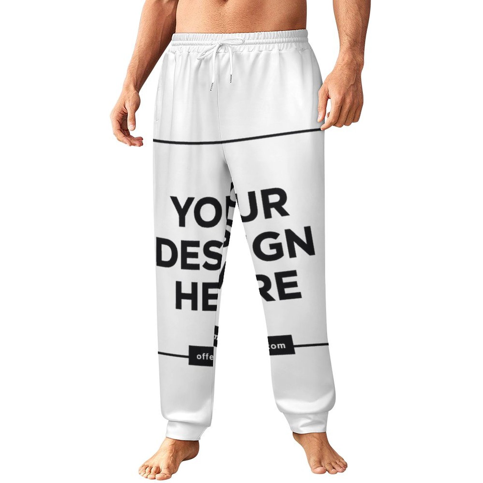Personalized Custom Men's Changwei Pants Front