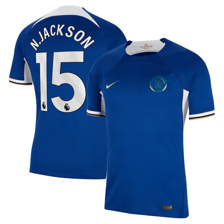 Chelsea Nicolas Jackson 15 Home Shirt Kit 2023-2024