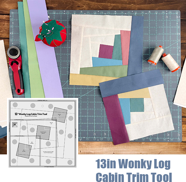Wonky Log Cabin Trim Tool (With Instructions)