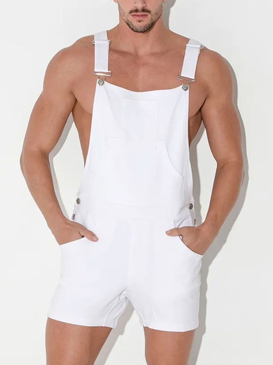 Men's LGBT Casual One-piece Overalls