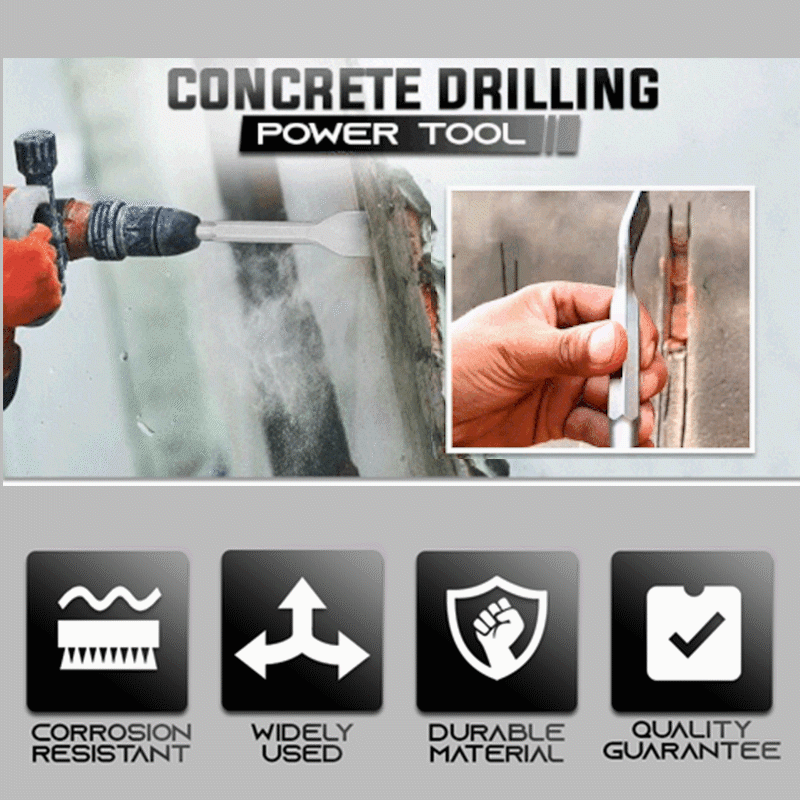 Rotary Hammer Curved Chisel Bit