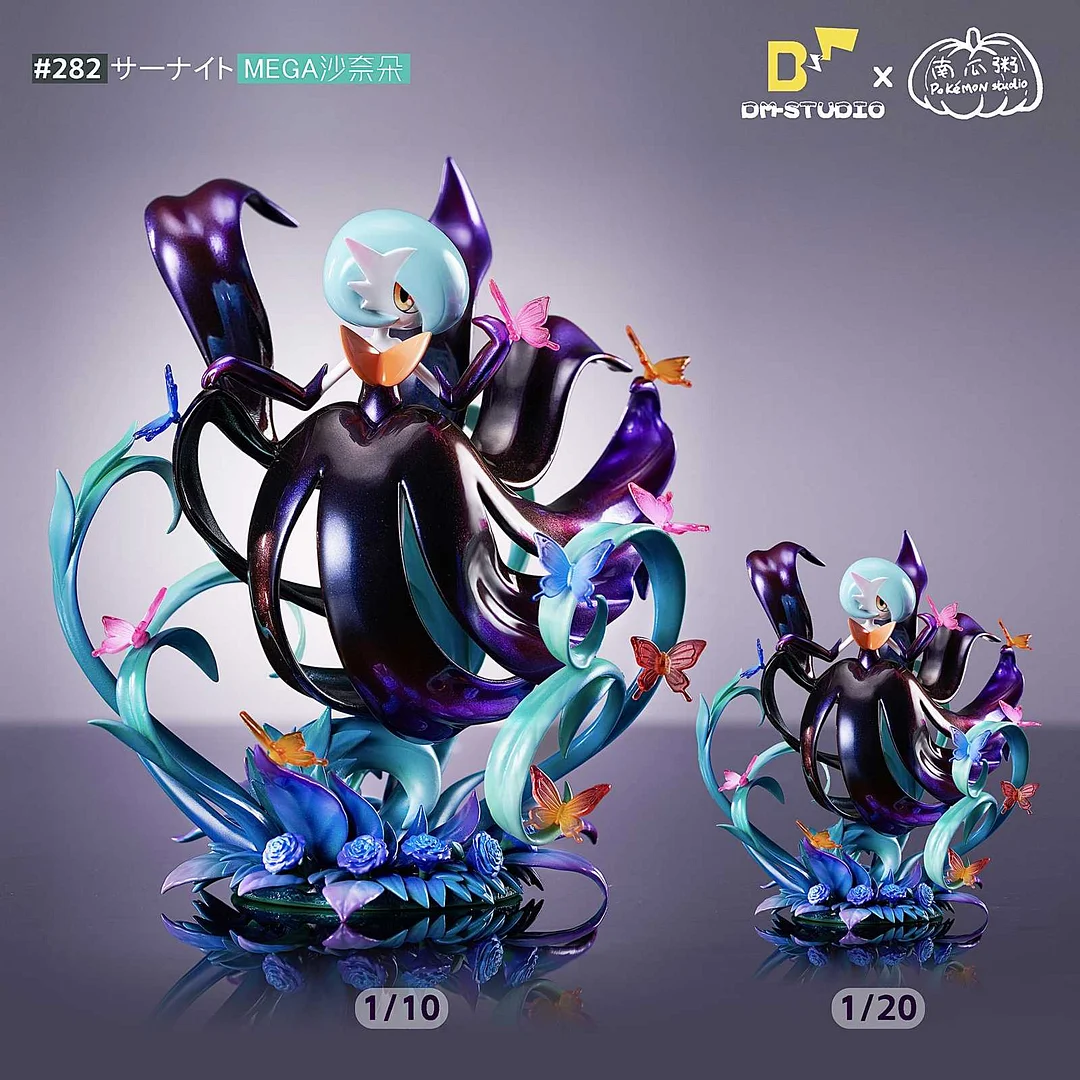 1/20 & 1/10 Scale World Zukan Mega Gardevoir - Pokemon Resin Statue ...