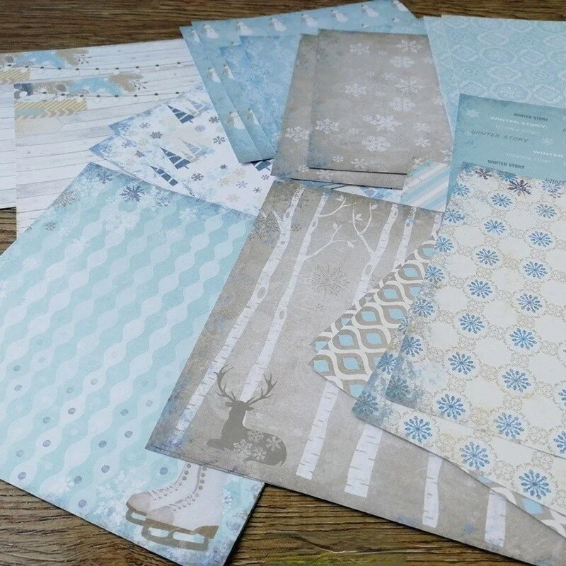 Nigikala Story Patterned Paper Scrapbooking Paper Pack Handmade Craft ...