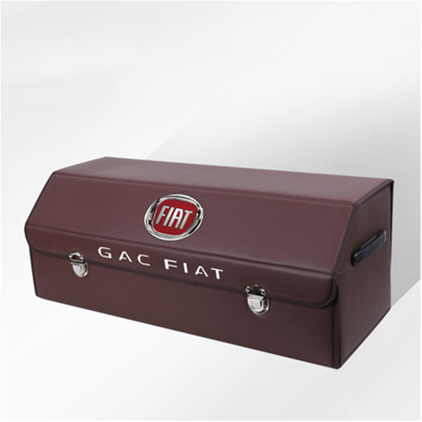 Car Trunk Leather Storage Box
