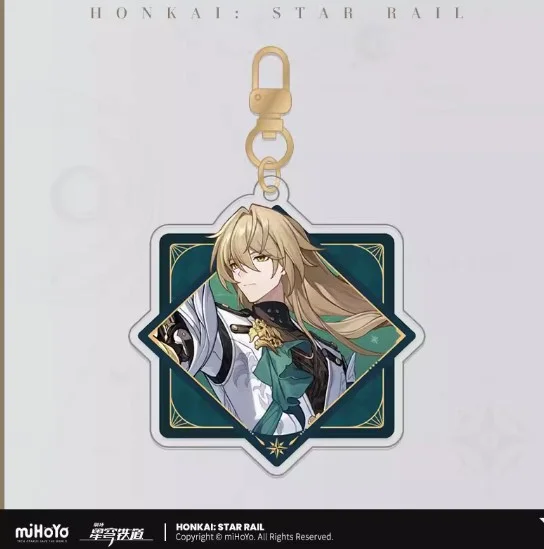 HSR Merch Keychains[Original Honkai Official Merchandise]