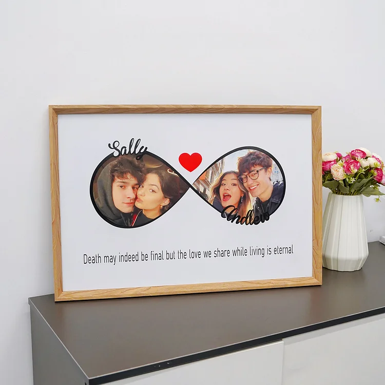 Meaningful Valentines Day T For Lover Custom Infinity Symbol