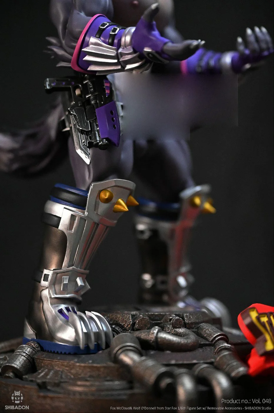 1/8 Scale Fox McCloud & Wolf O' Donnell - Star Fox Resin Statue ...