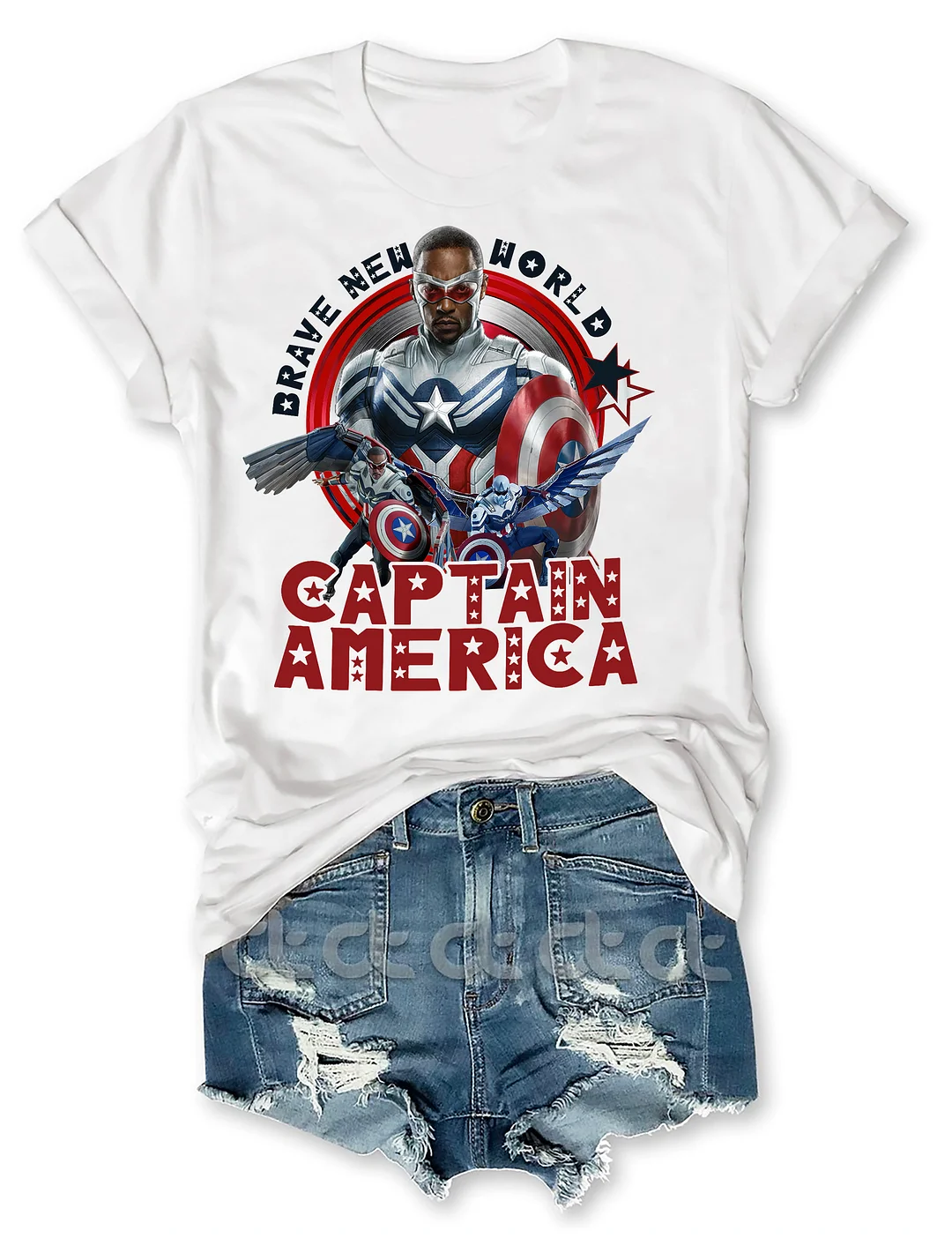 Captain America Sam Wilson T-Shirt
