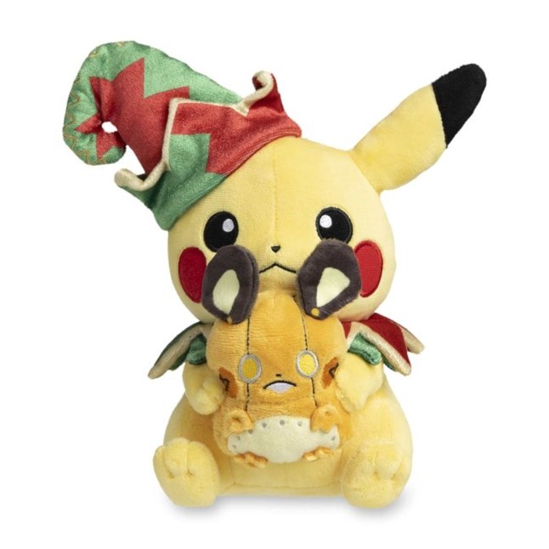 Pokémon Pikachu & Robot Holiday Doll