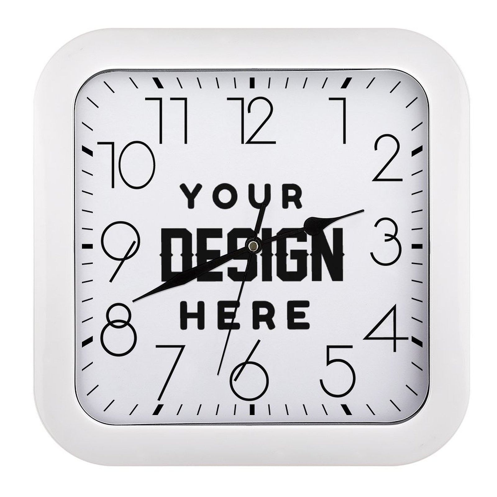 Personalized Square Clock